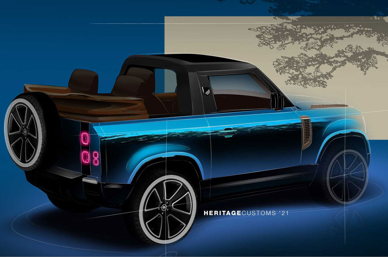 Valiance Convertible: el Land Rover Defender cabrio -Conduciendo.com